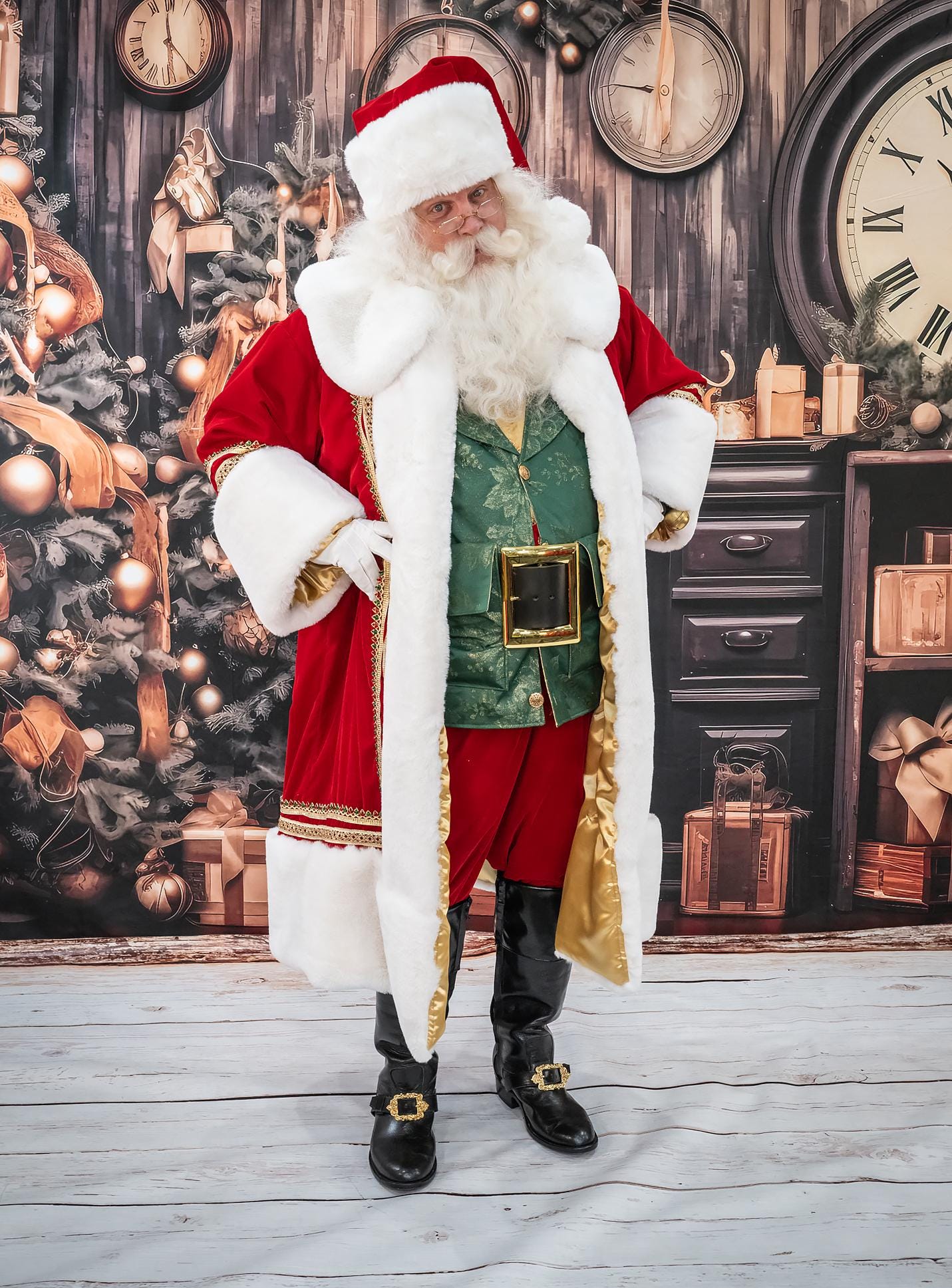 Santa Robe, Santa Suit, Christmas Costume, Santa Costume, Custom ...