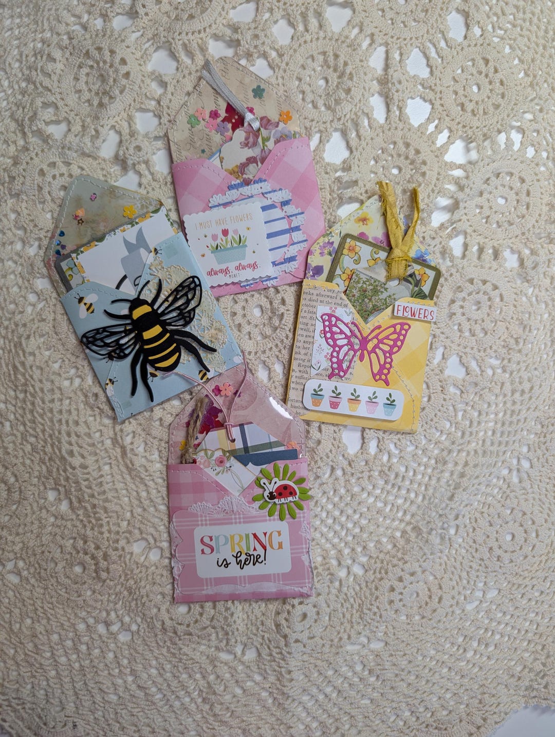 Shaker Envelopes, Ephemera, Sequence, Embellishments - Etsy