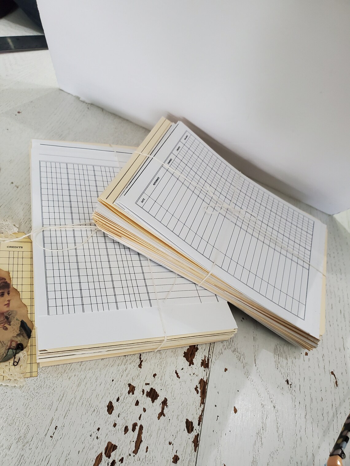 Ledger Cardstock Bundles - Etsy
