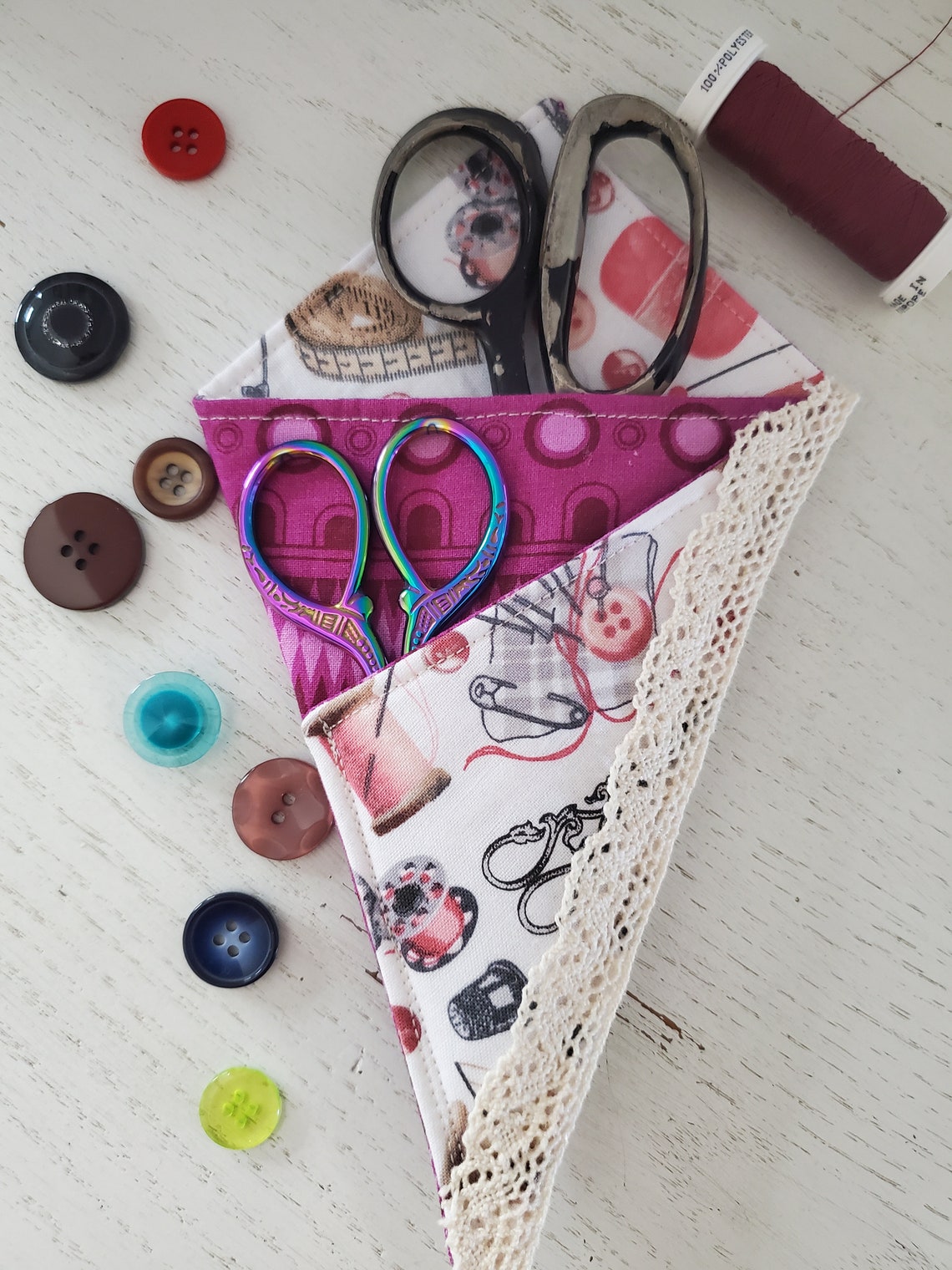 Fabric Scissor Holder - Etsy