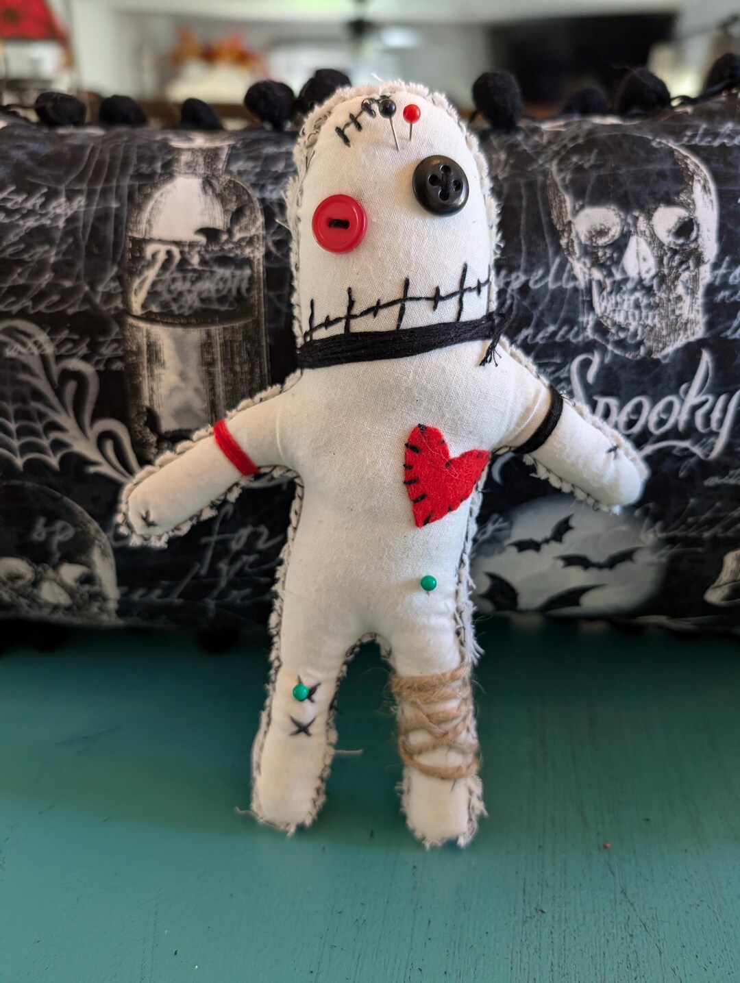 Handmade- Voodoo Doll - Wiccan, Pagan, Hoodoo, Juju, Protection, Hex ...
