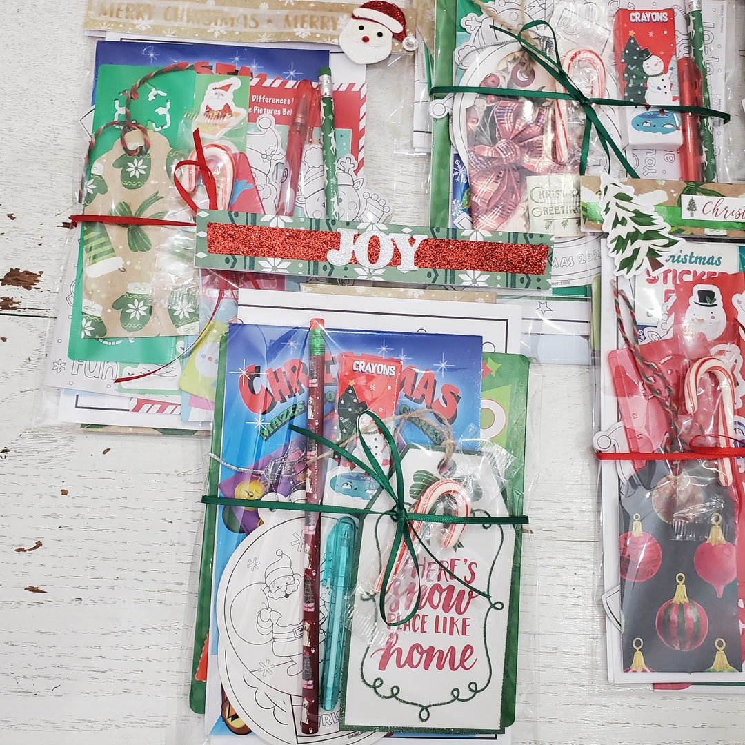 Christmas Fun Packs for Kids - Etsy