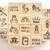 Set 1x1 Inch Rubber Stamps, Fairytale Stamp, Wooden Block Rubber Stamp ...