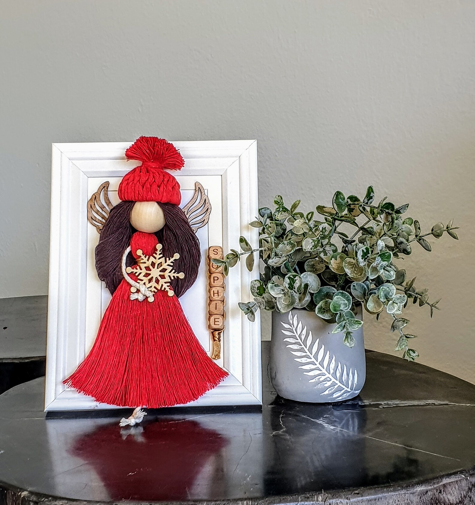 Macrame Angel Angel Ornament Fairy Doll Christmas Angel - Etsy