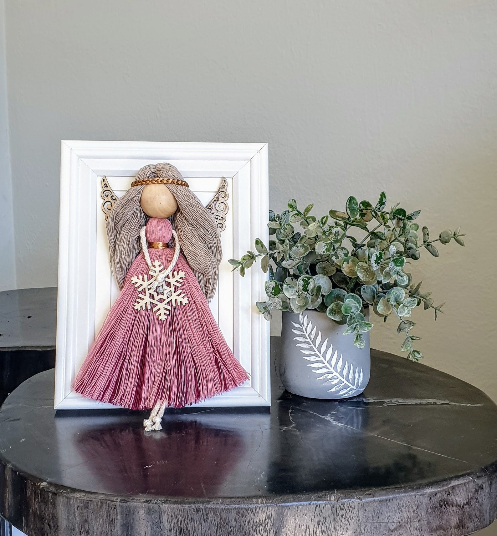 Macrame Angel Angel Ornament Fairy Doll Christmas Angel - Etsy