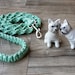 Macrame Dog Leash Dog Gift Small Dog Leash Medium Dog - Etsy
