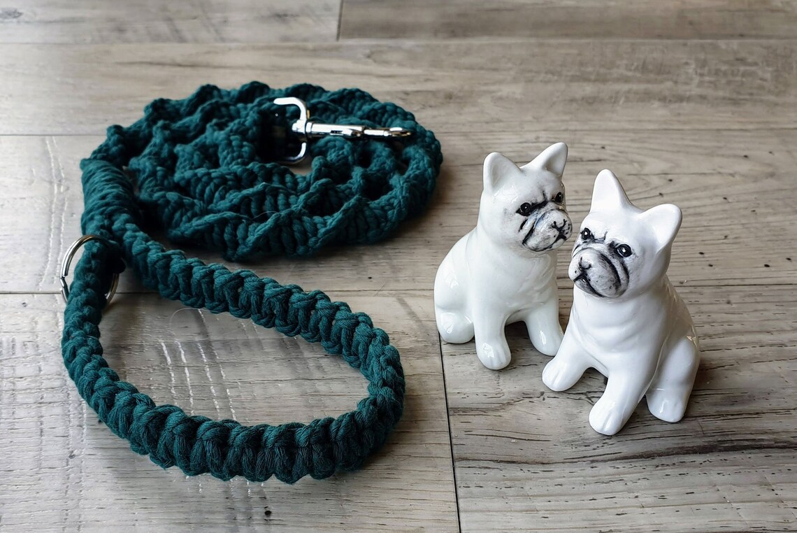 Macrame Dog Leash Dog Gift Small Dog Leash Medium Dog - Etsy