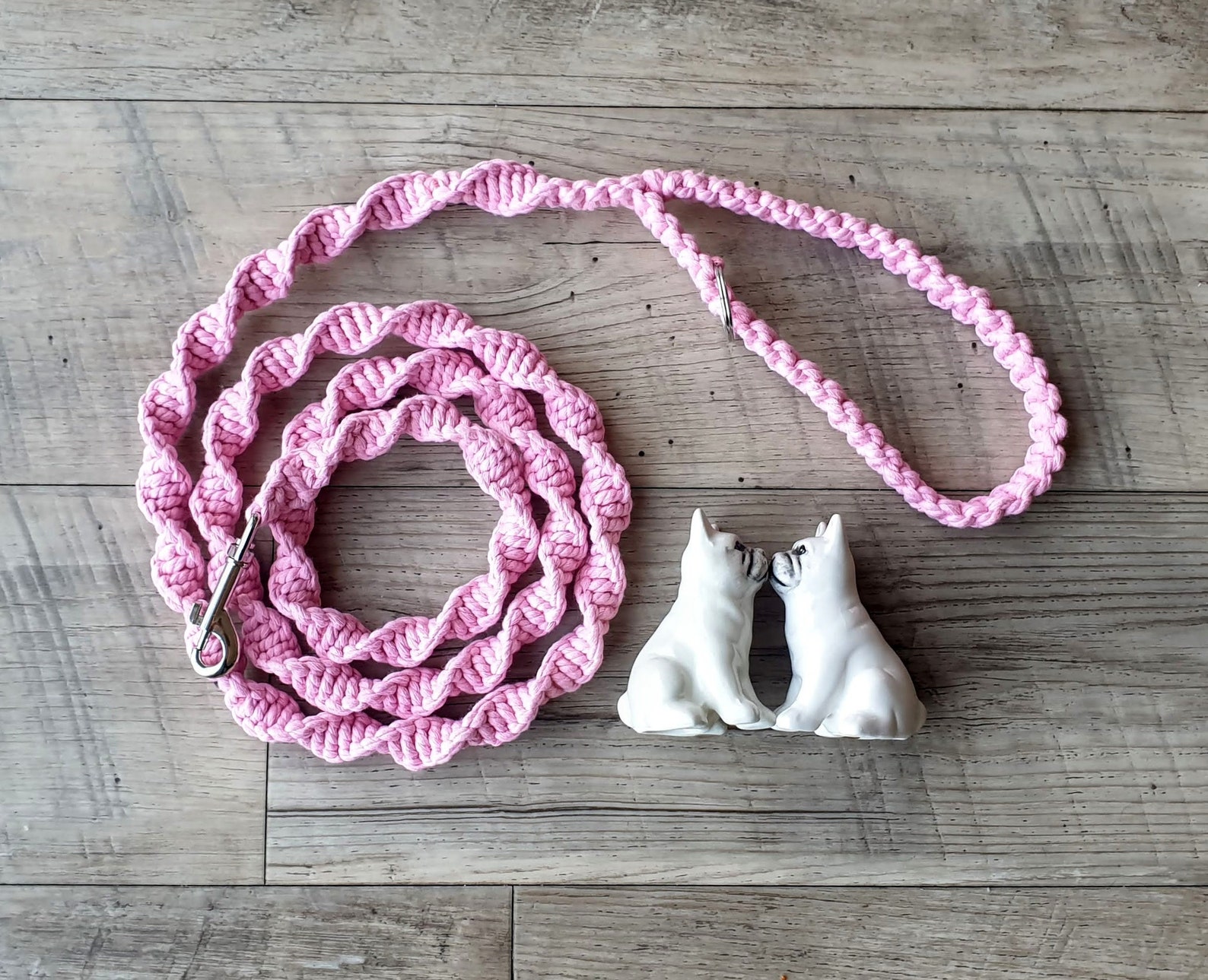 Macrame dog leash Dog gift Small dog leash Medium dog | Etsy