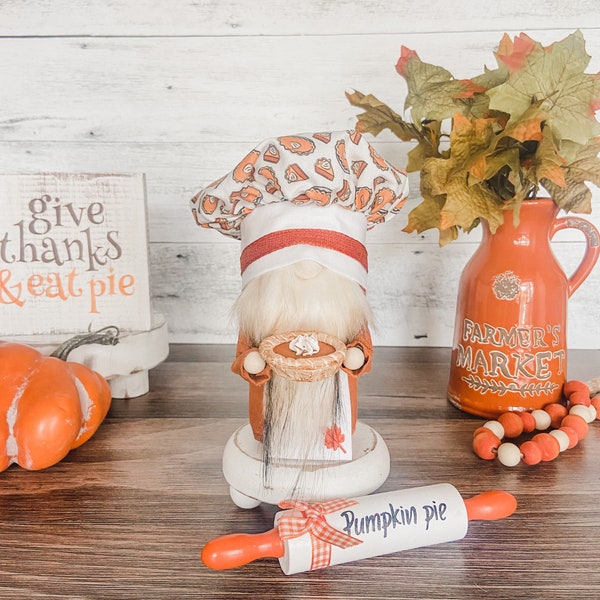 Pumpkin Gnome - Etsy