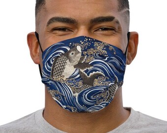 Japanese Carp Mask - Etsy