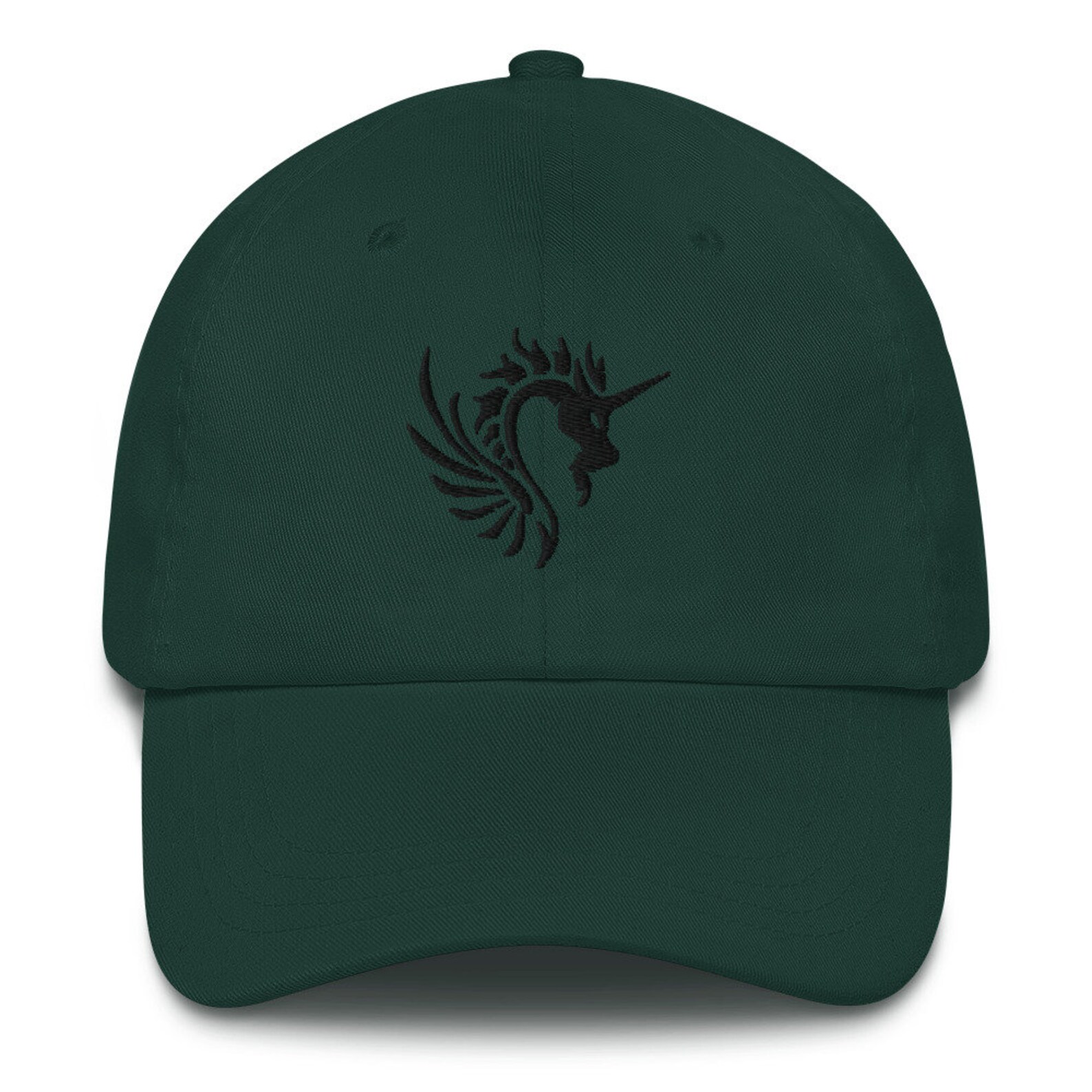 Tribal Unicorn Baseball Cap, Tattoo Embroidered Classic Dad Hat ...