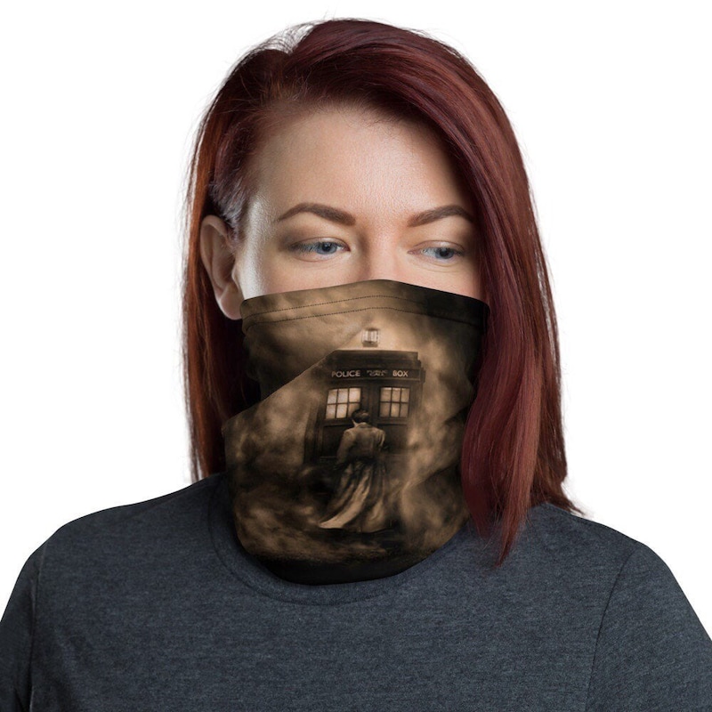 Doctor Who Face Mask - Etsy