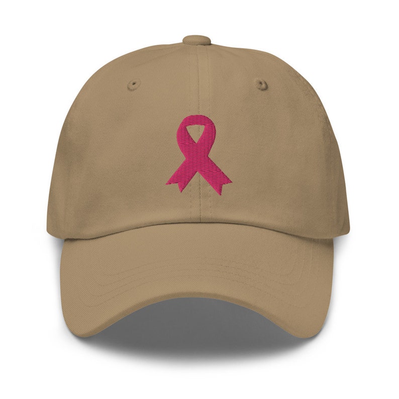 Cancer Ribbon Hat Breast Cancer Baseball Cap Chemo Warrior | Etsy