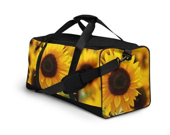 Sunflower Duffle Bag - Etsy