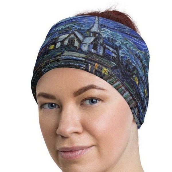 Van Gogh Starry Night Face Mask - Etsy