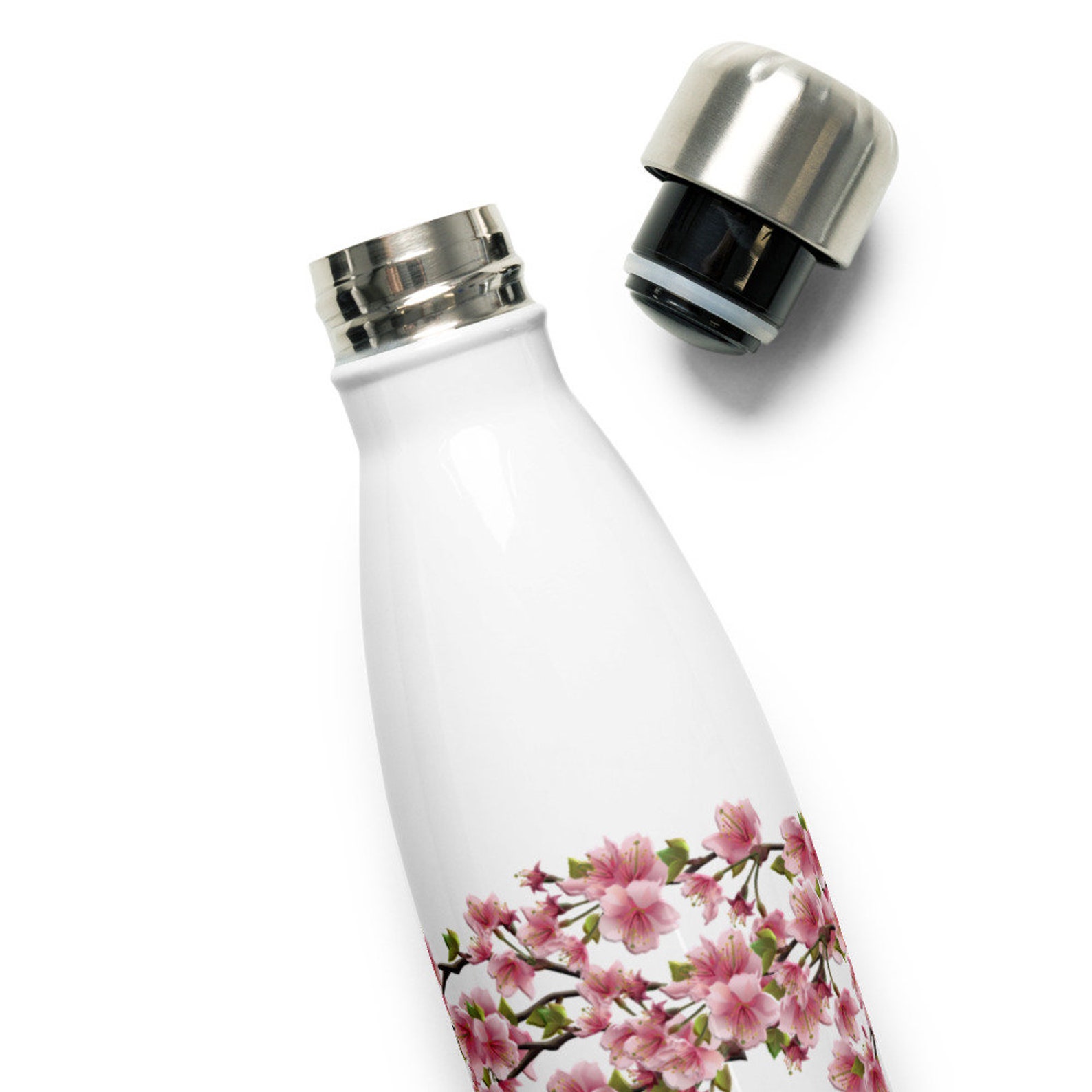 CHERRY BLOSSOM BOTTLE Sakura Stainless Steel Water Bottle - Etsy