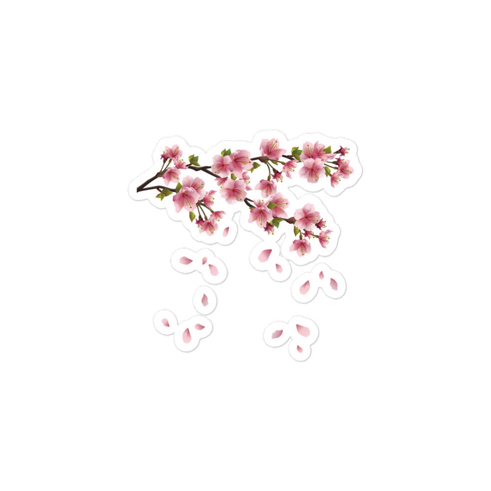 CHERRY BLOSSOM STICKER Sakura Blossoms Vinyl Laptop Decal | Etsy