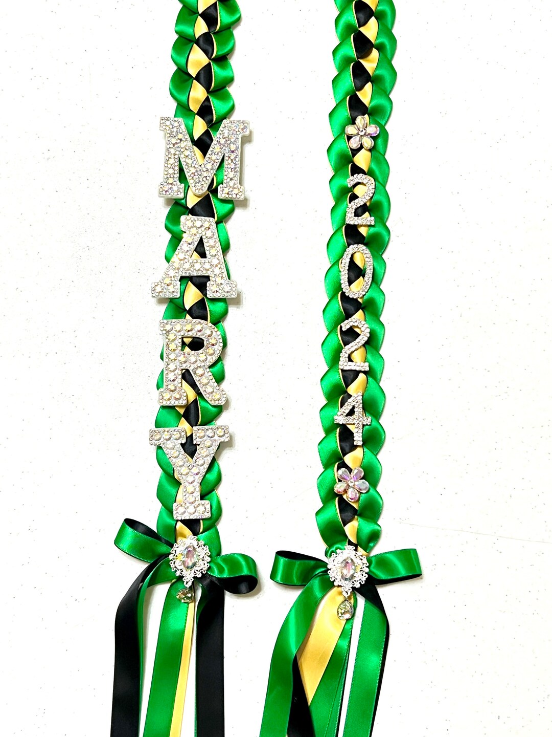 CUSTOM Graduation Lei - 3 Colors Personalized Lei, Graduation Gift ...
