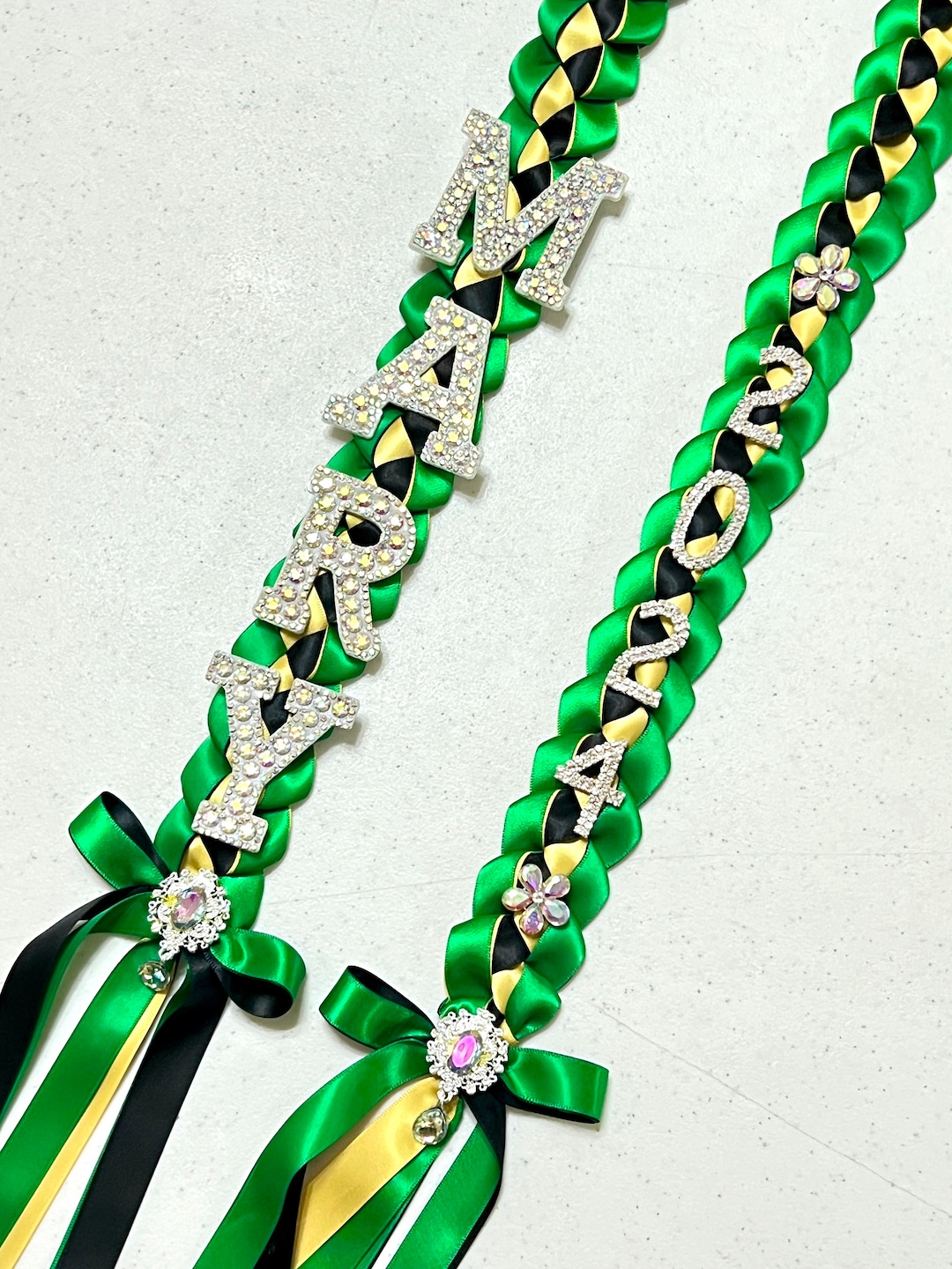 CUSTOM Graduation Lei - 3 Colors Personalized Lei, Graduation Gift ...