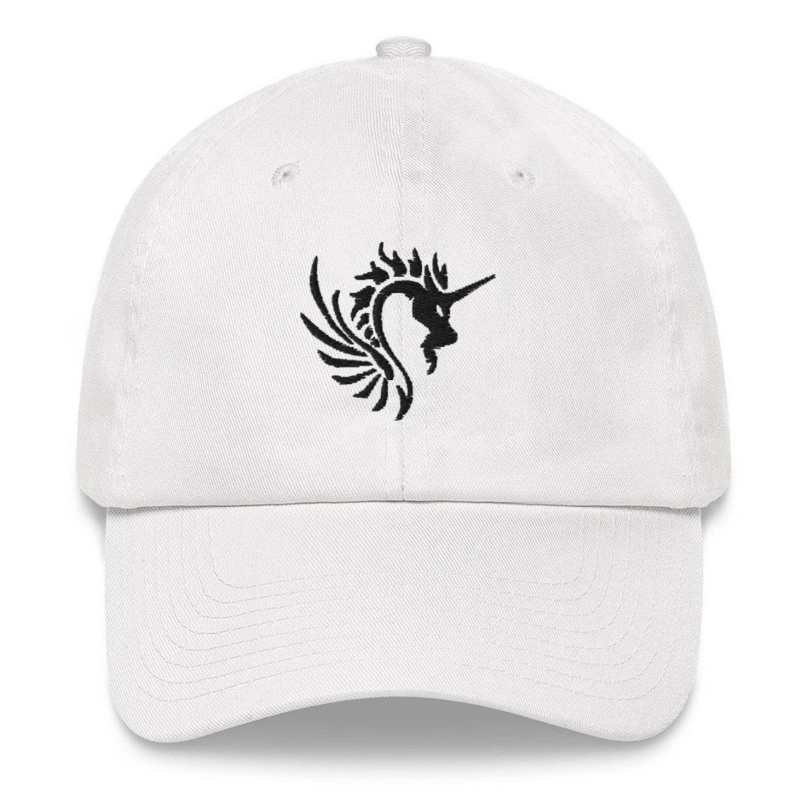 Tribal Unicorn Baseball Cap, Tattoo Embroidered Classic Dad Hat ...