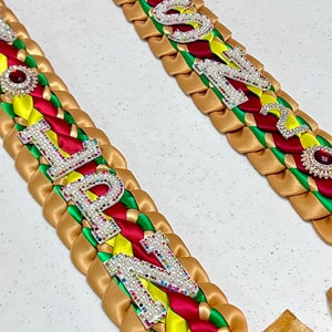 CUSTOM Graduation Lei - 4 Colors Personalized Lei, Graduation Gift ...