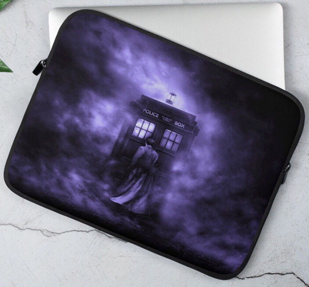 Police Box Laptop Sleeve, Police Call Box Tardis Protective Surface ...
