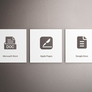 Resume Template, Professional Resume Template for Google Docs, Word and ...