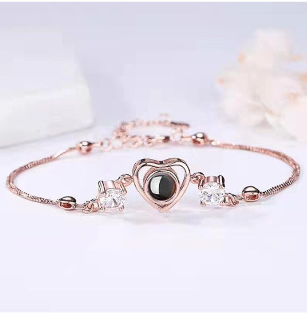 Projection Bracelet, Photo Custom Jewelry, Personalized Bracelet ...