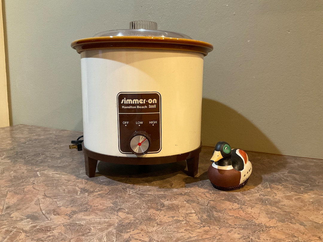 Hamilton Beach Scovill Crock Pot Slow Cooker 3.5 Quart, Model 439 ...