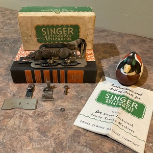 Singer Buttonhole Attachment 121795 for Lockstitch Sewing Machines ...