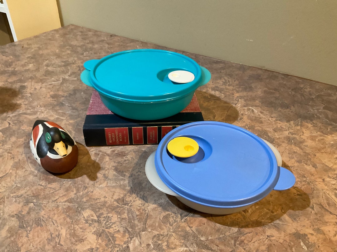 Tupperware Vent and Serve Containers. Number 2645 Number 2646 Number ...