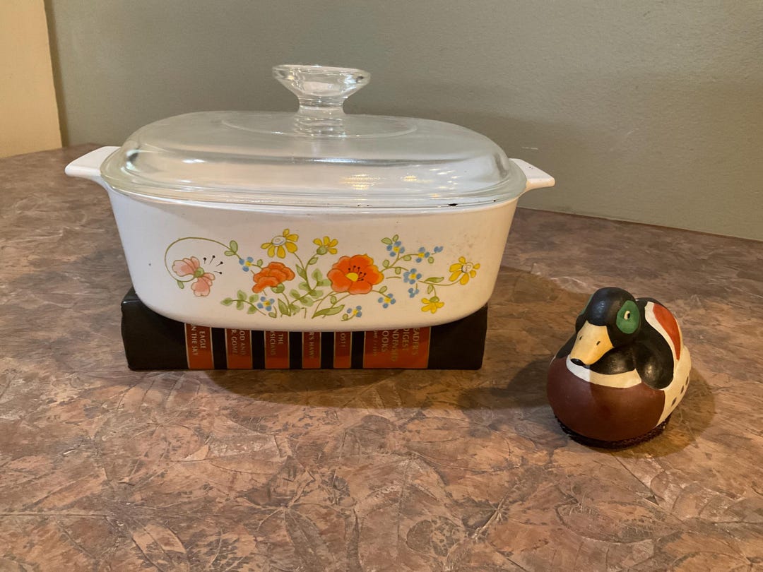 Corning Ware A-2-B, Spring Bouquet AKA Wildflowers, 2 Quart Casserole ...
