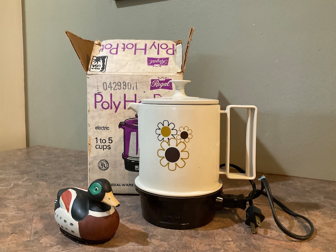Regal Poly Hot Pot Automatic Insta Hot Pot-5 Cups, Perfect for Tea ...
