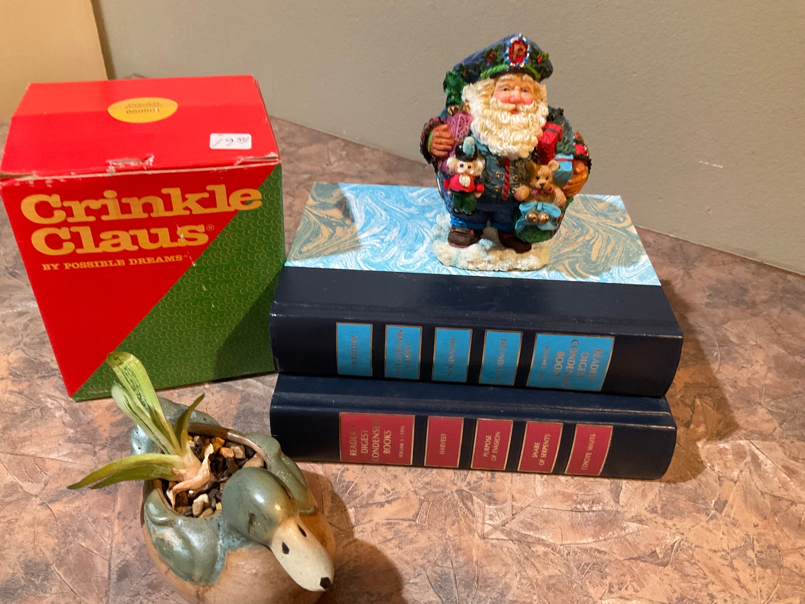 Crinkle Claus Figurines Postman Possible Dreams Original | Etsy