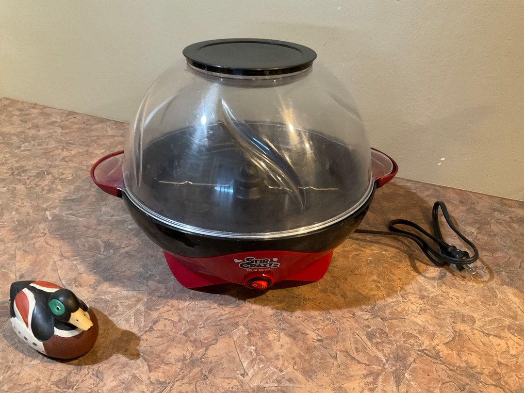 West Bend Stir Crazy 2 Popcorn Popper, Vintage 80s - Etsy