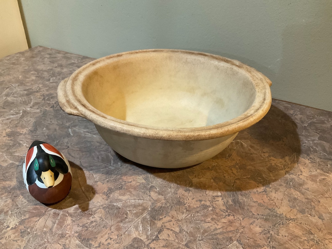 The Pampered Chef Family Heritage Stoneware Large Baking Bowl - Etsy