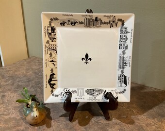 St Louis Plate - Etsy