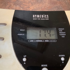 HOMEDICS, Bathroom Scale Body Fat, Water ANALYZER, Model SC 505 - Etsy