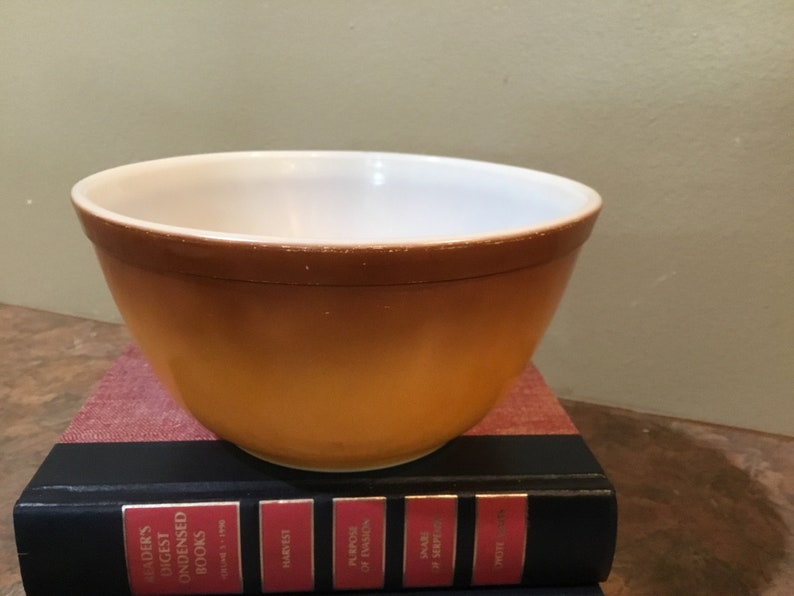 Pyrex 402 FLAMINGO BURNT Orange OMBRE 1.5 Quart Nesting - Etsy