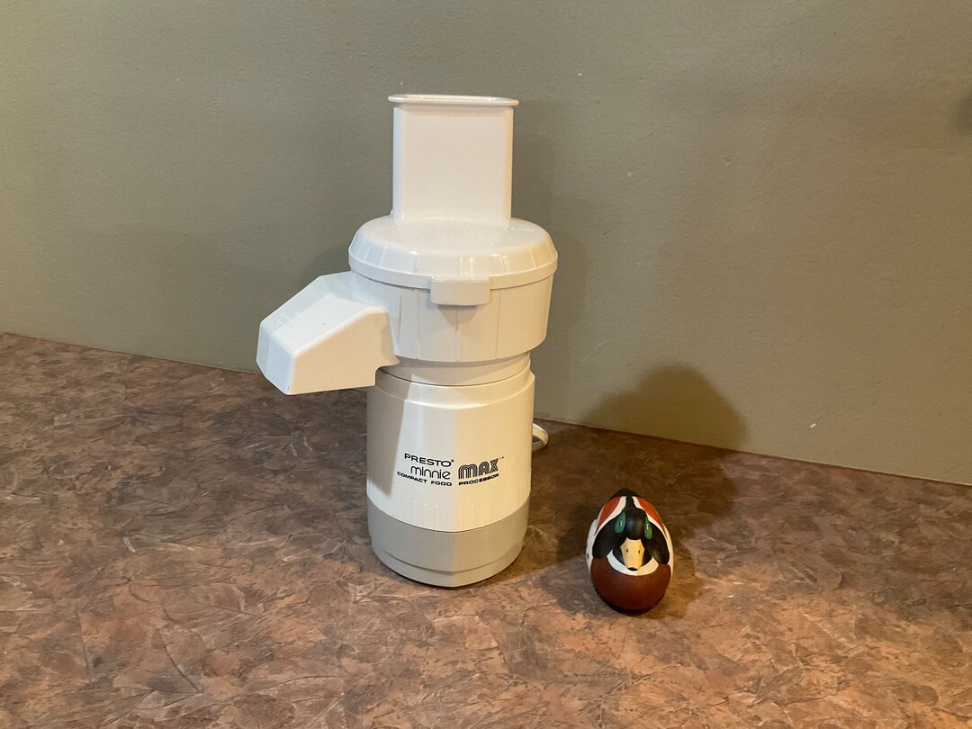 Presto Minnie Max Mini Compact Food Processor Pulse Counter - Etsy