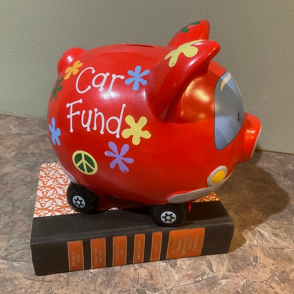 Car Piggy Bank - Etsy