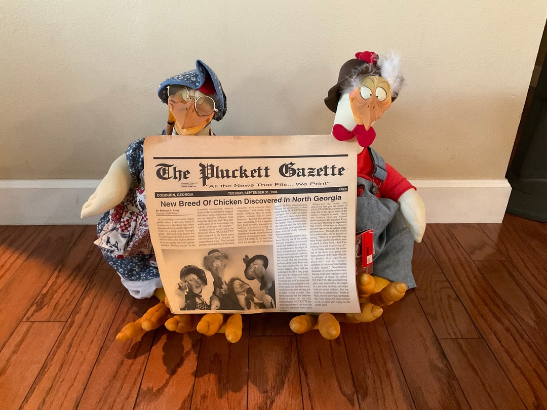 The Plucketts Aunt Nadine & Uncle Skeeter Chicken Rooster Xavier ...