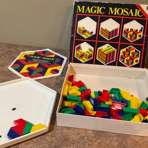 Diset International Magic Mosaic Puzzle, or Quarto! Travel, Game Lucky ...