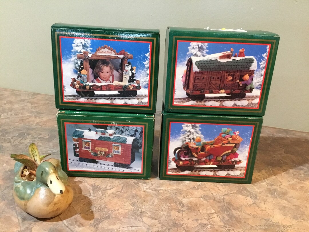 North Pole Express Train Cars, the Official Rail Line of Christmas - Etsy