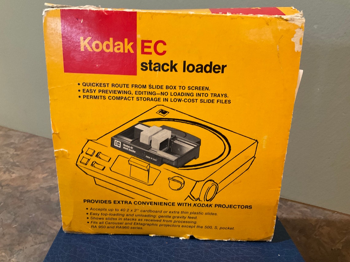 Kodak EC40 Stack Loader for Carousel Slide Projectors Vintage - Etsy