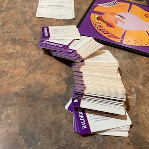 Deluxe Tripoley Game, Vinyl Mat With Original Box 1957, Balderdash ...