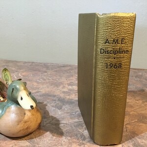 A.M.E. Discipline 1968 the Book of Discipline of the African - Etsy