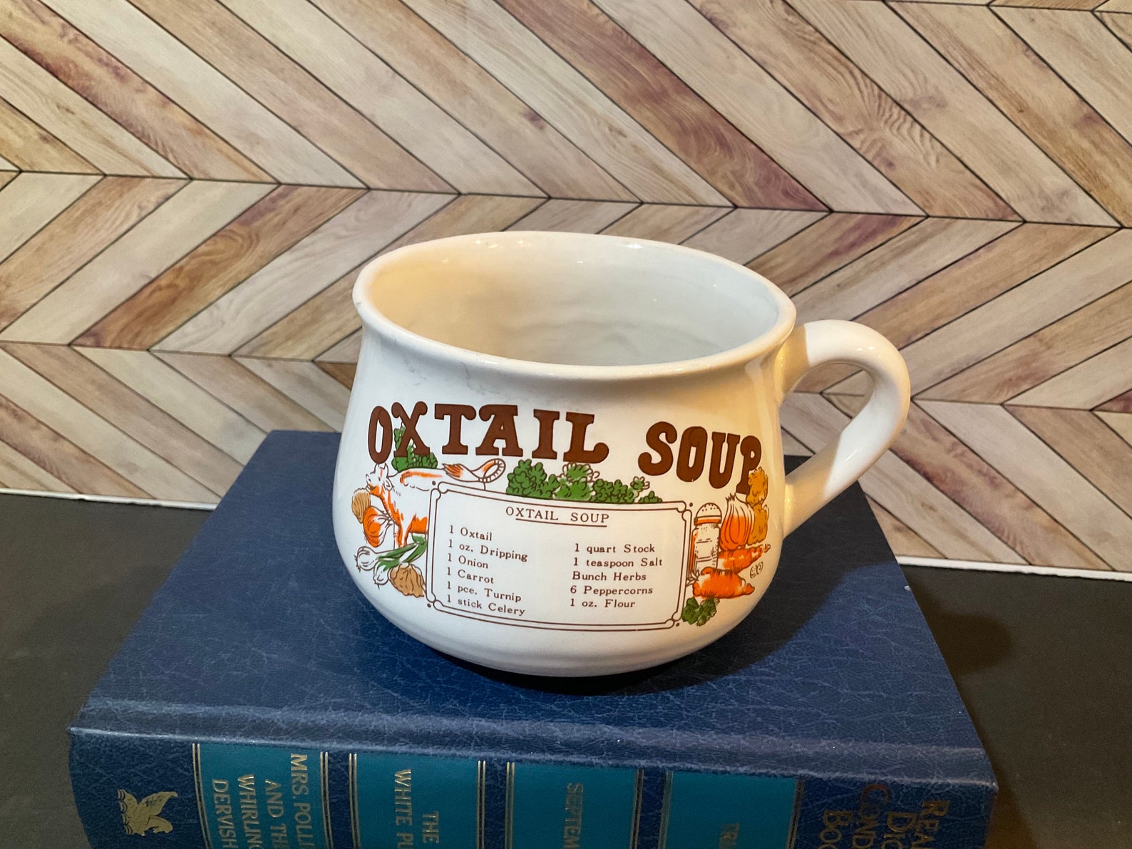 Recipe Soup Mugs, Bowls, Cups, Oxtail Soup, Scotch Broth, or Chicken ...