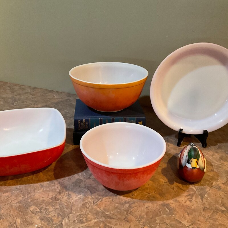 Red Pyrex - Etsy