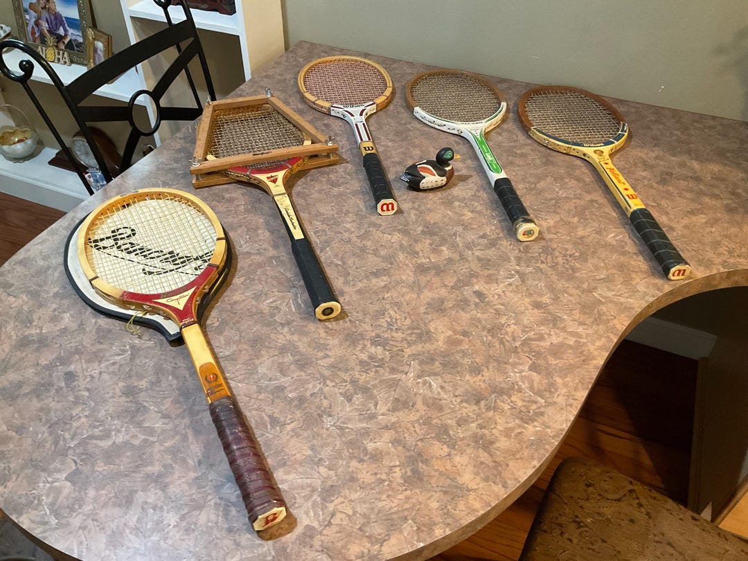 Bancroft Comp Tennis Racket, Wilson Mary Hardwick Valiant, Kmart All ...